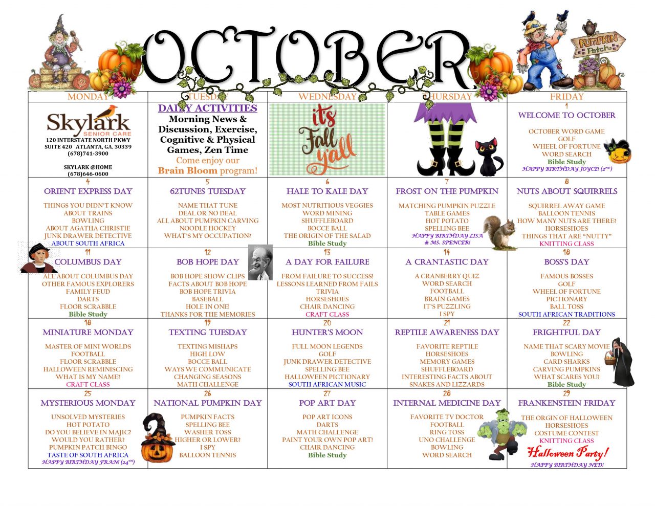 Best Senior, Elderly, & Adult Day Care Near Me » Skylark